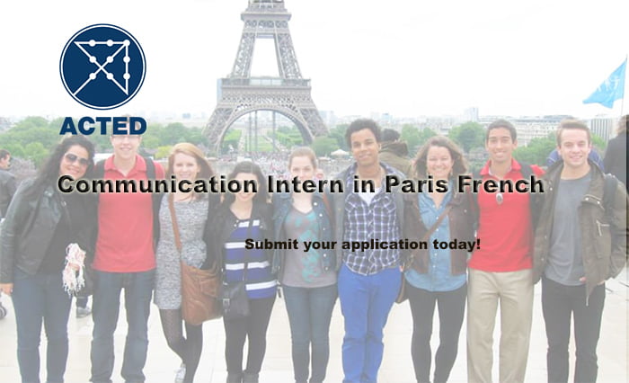 Communication Internship in Paris French | O4af.com | Opportunities for ...