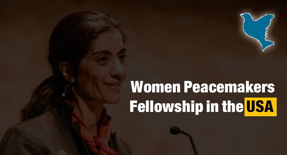 Women Peacemakers Fellowship in the USA | O4af.com