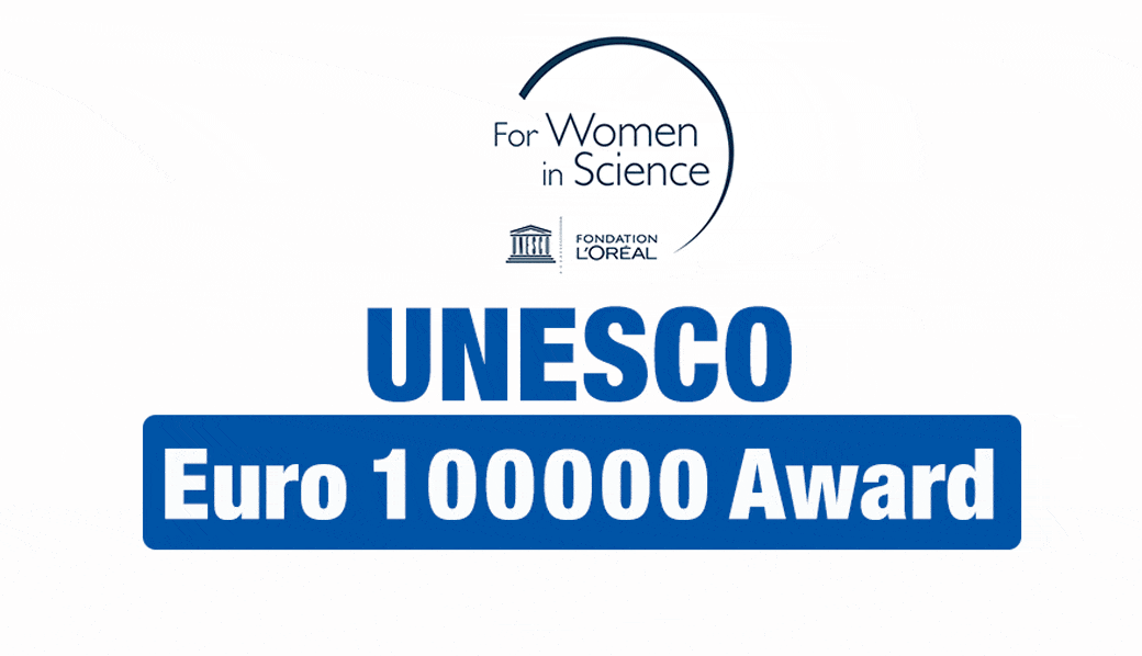 L’Oreal UNESCO Women in Science International Prize" 2023 (5 Award of € ...