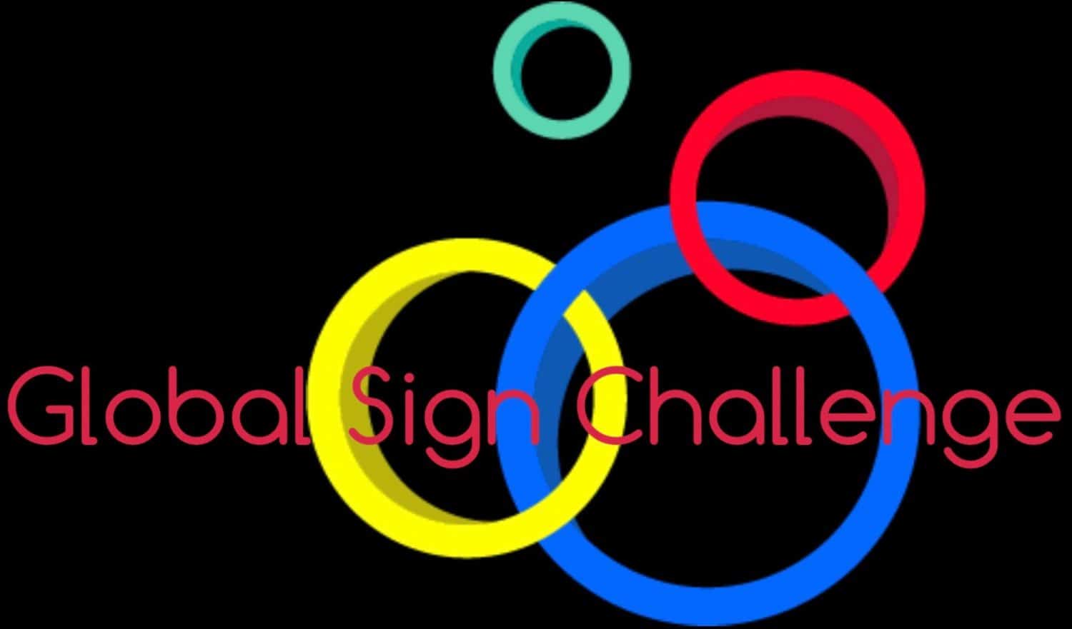 2020 Global Sign Challenge for Educators in Early Childhood Education