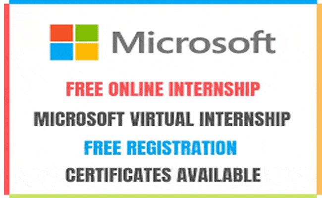 Microsoft Virtual Internship 2020 (Free Certificate Available) | O4af.com | Opportunities for ...