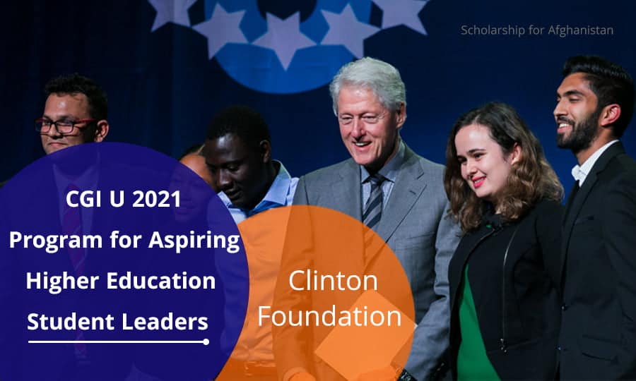Clinton Global Initiative University 2021 Program for Aspiring Higher ...