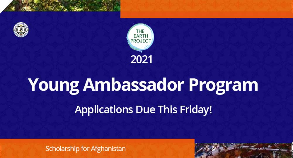 Earth Project’s Young Ambassador Program (YAP) 2021 for Young ...