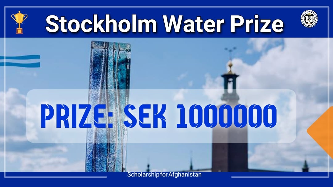 Stockholm Water Prize 2026 for Significant Achievements in Water (Over ...