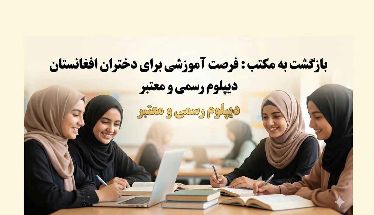 Free Online High School Education & Accredited Diploma for Afghan Girls ...